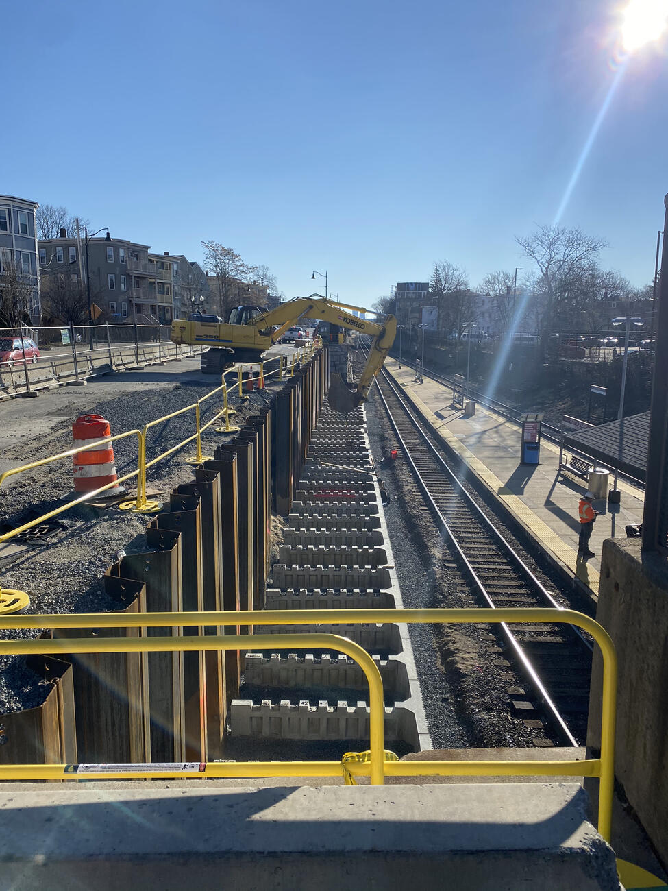 Porter Square Retaining Wall Repairs | Projects | MBTA