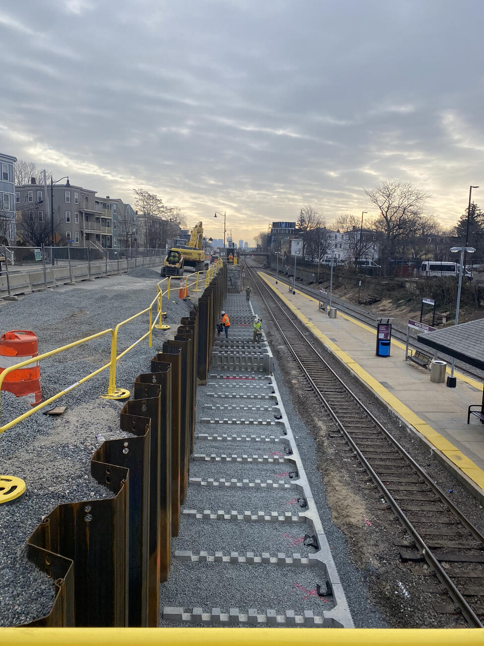 Porter Square Retaining Wall Repairs | Projects | MBTA