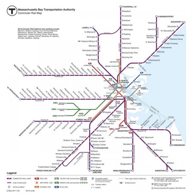 Beginner's Guide to the Commuter Rail | MBTA User Guides | MBTA